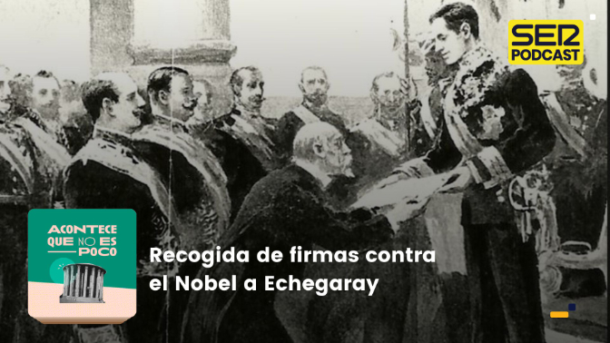 Recogida de firmas contra el Nobel a Echegaray