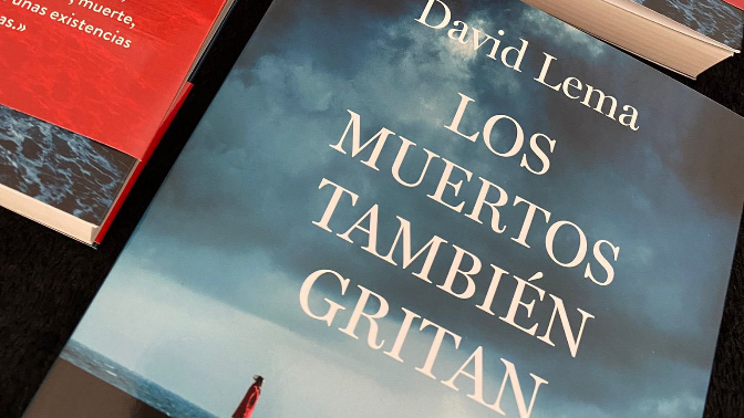 David Lema, escritor de 'Los muertos también gritan'