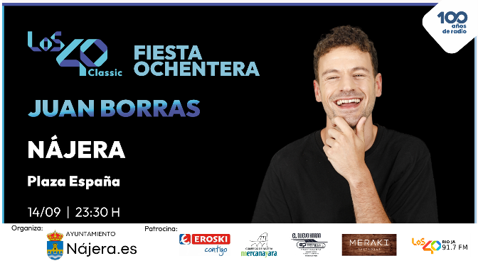 Entrevista con Juan Borrás, dj de Los40 Classic (12/09/2024)