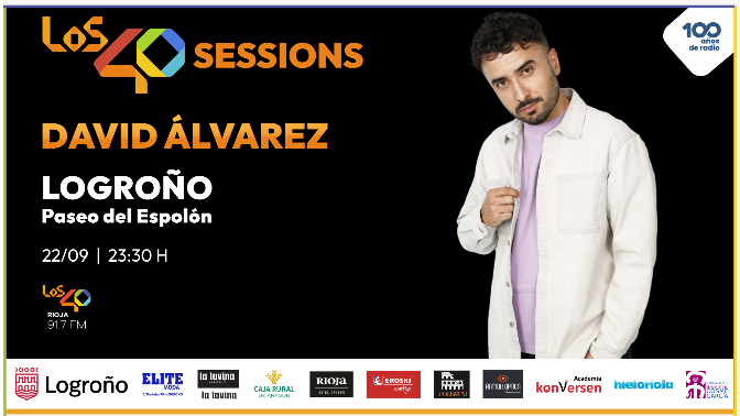 Entrevista con David Álvarez, dj de Los 40 Sessions San Mateo (19/09/2024)